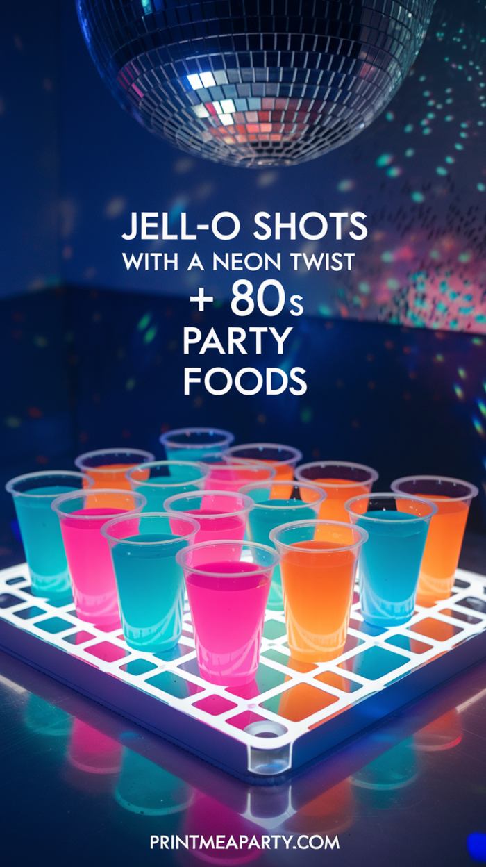 80s-Themed Party Food Ideas: From Retro Snacks to Rad Recipes - Print ...