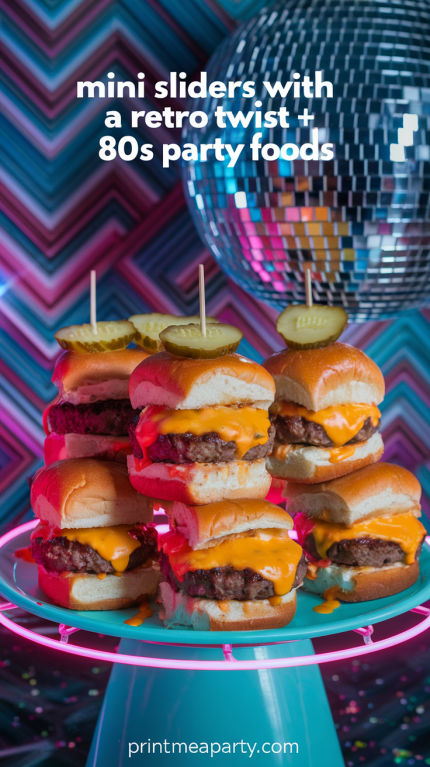 80s-Themed Party Food Ideas: From Retro Snacks to Rad Recipes – Print ...