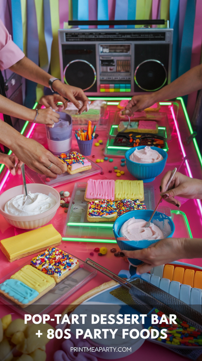80s-Themed Party Food Ideas: From Retro Snacks to Rad Recipes – Print ...
