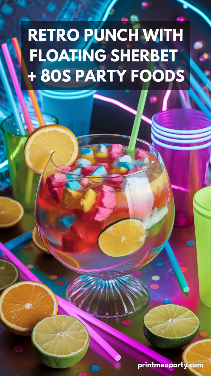 80s-Themed Party Food Ideas: From Retro Snacks to Rad Recipes - Print ...