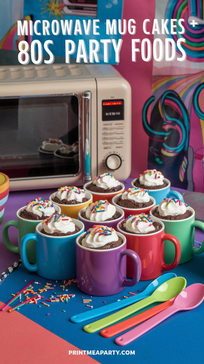80s-Themed Party Food Ideas: From Retro Snacks to Rad Recipes - Print ...
