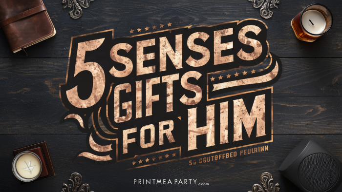 5 Senses Gifts for Him: A Thoughtful and Personalized Present Idea ...
