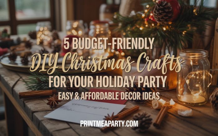 5 Budget-Friendly DIY Christmas Crafts for Your Holiday Party – Print ...